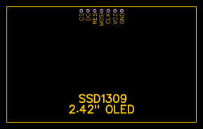 SSD1309 2.42" OLED Resources - EasyEDA