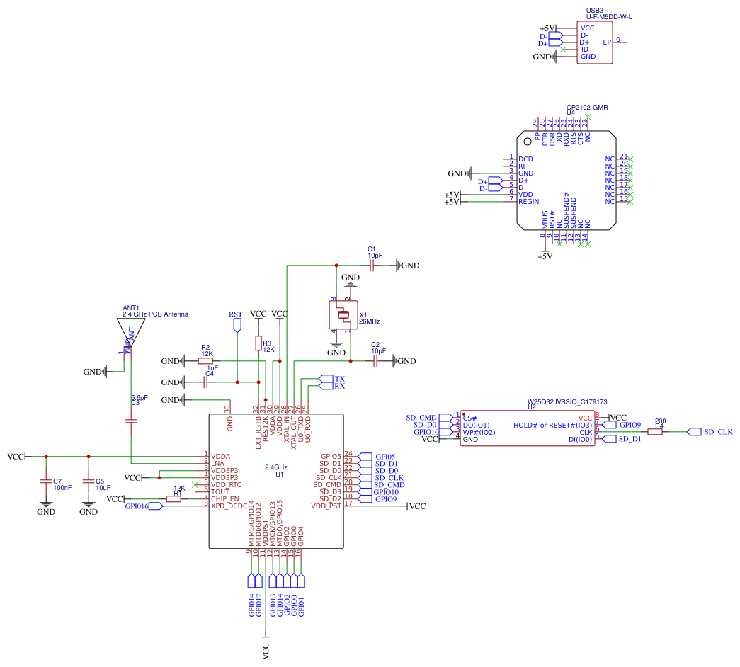 esp8266 Resources - EasyEDA