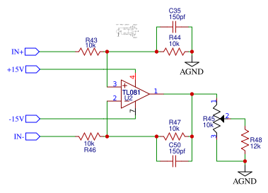 Op Amp Balanced 'Pro' Input Resources - EasyEDA