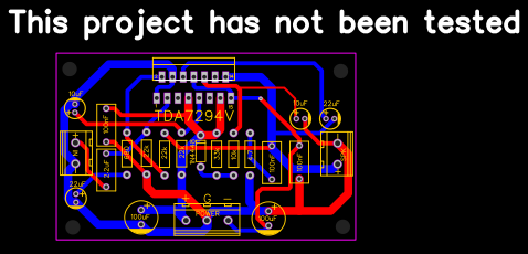 TDA7294 COPY Resources - EasyEDA