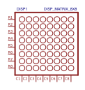 8x8 Display Resources - EasyEDA