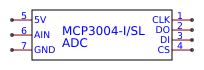 MCP3004-I/SL ADC Board Resources - EasyEDA