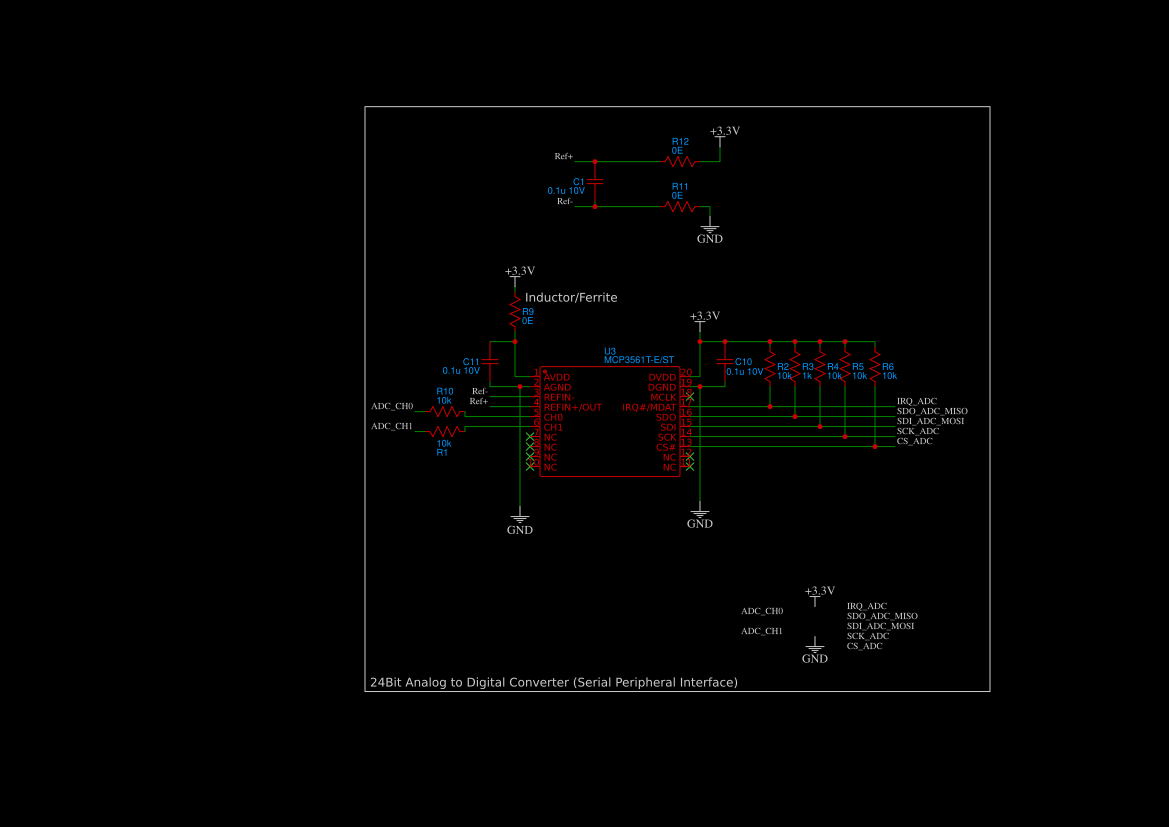 MCP3561 24b ADC SPI Resources - EasyEDA