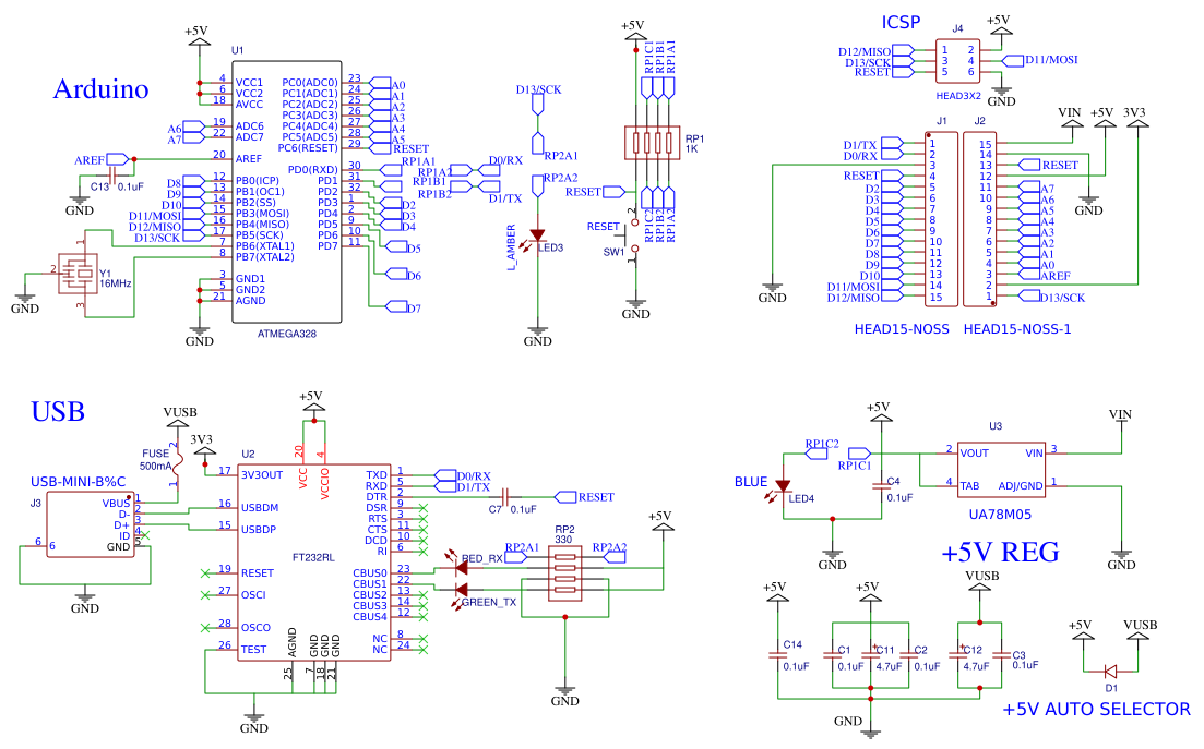 Design the Arduino Nano schematic and PCB board using EAsyEDA Resources ...