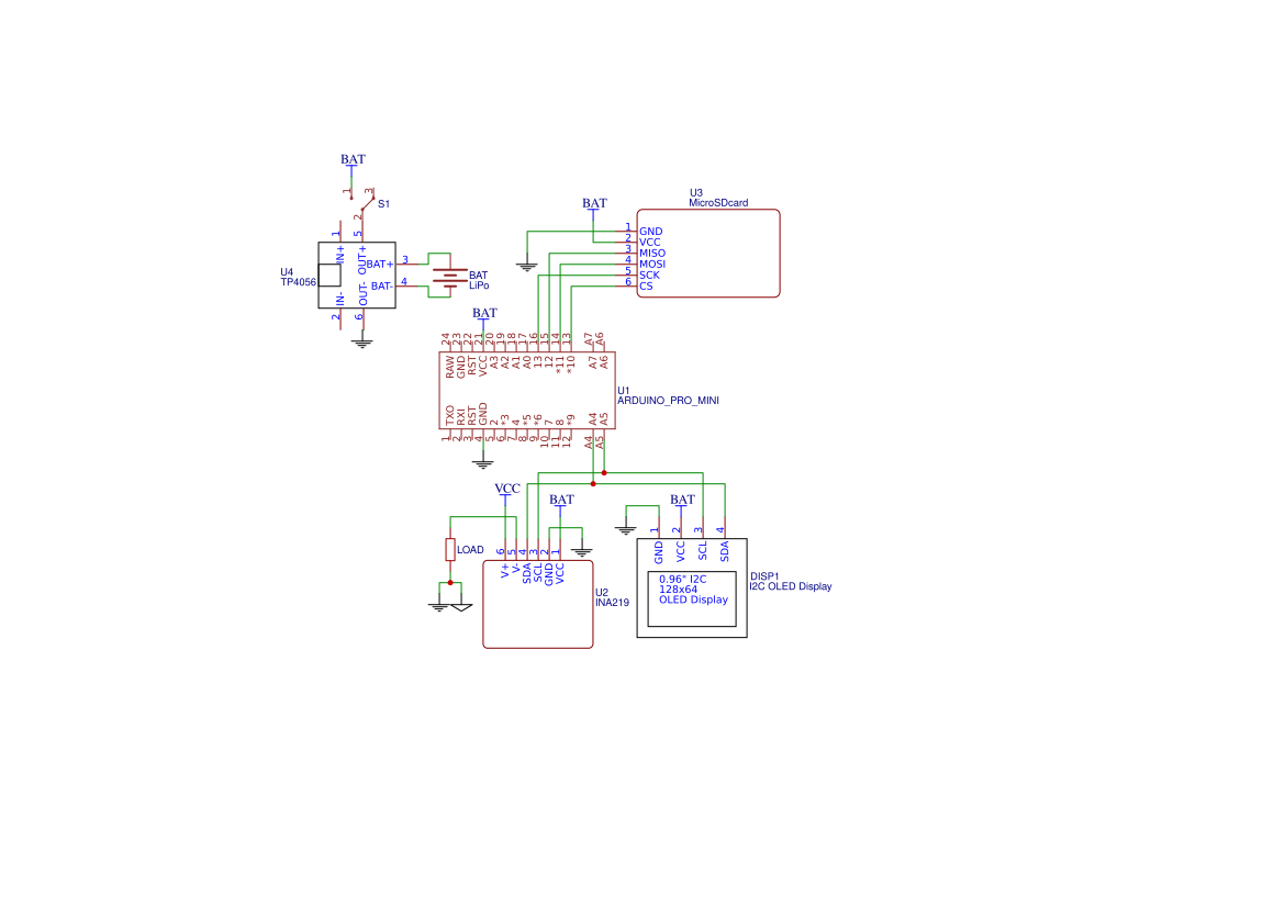 PortablePowerMeterSchematic Resources - EasyEDA