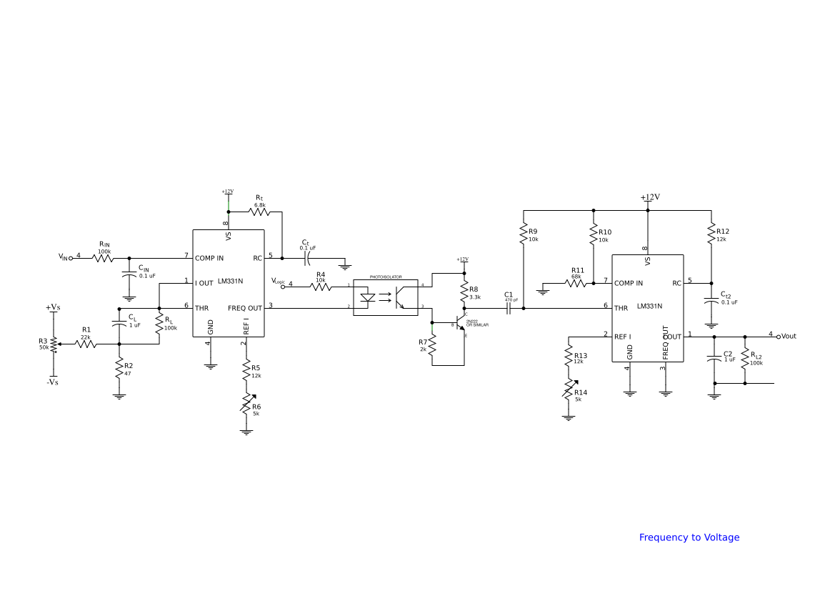 Voltage to Frequency 1 Resources - EasyEDA