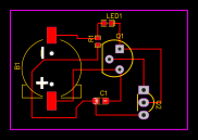 PCB_led blinking with 2 transistor Resources - EasyEDA