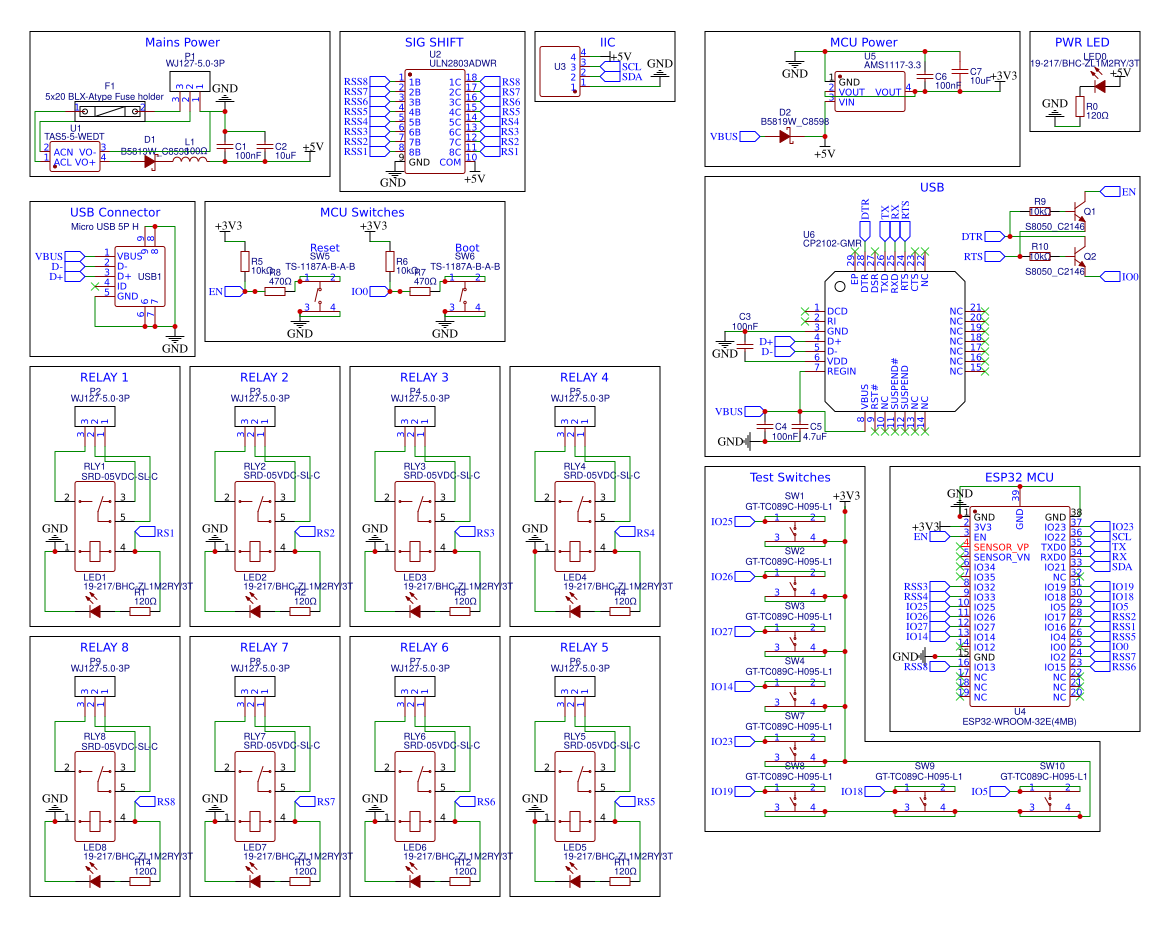 Relay Board Resources - EasyEDA
