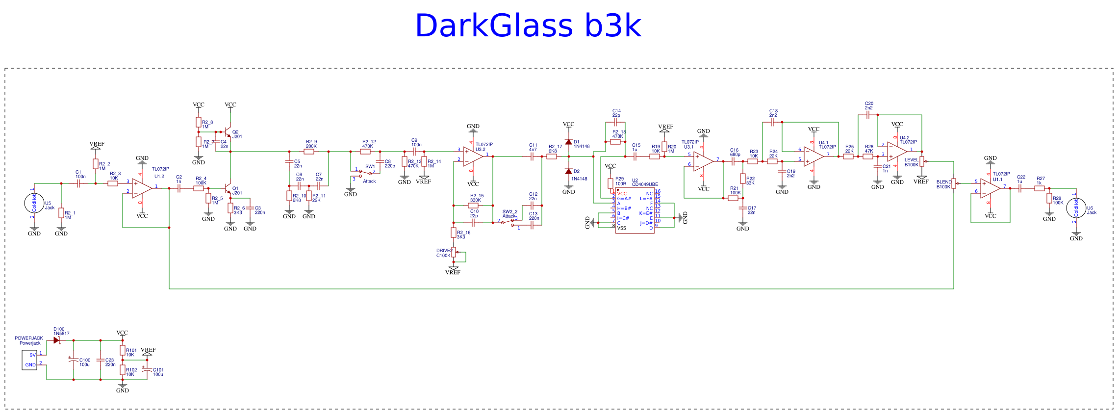 Darkglass B3K Resources - EasyEDA