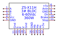 ZS-X11H BLDC driver Resources - EasyEDA