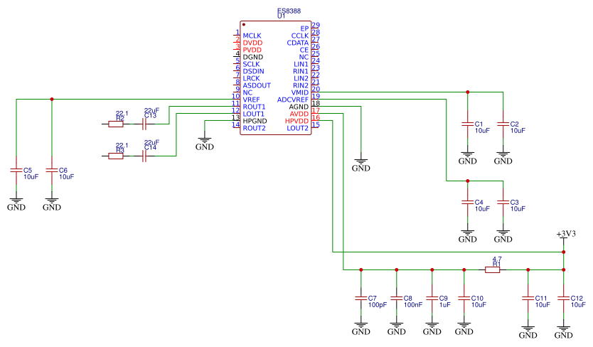 ES8388 module Resources - EasyEDA
