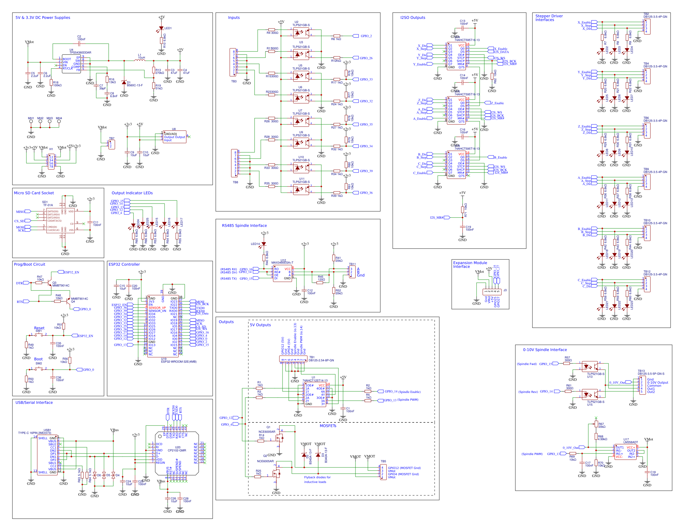 Schematic 6X CNC Controller copy Resources - EasyEDA