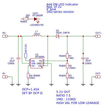MT3608 BOOST FIXED 5.1V Resources - EasyEDA