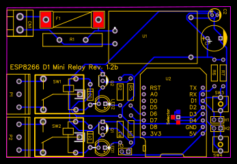 PCB D1 Mini2 Resources - EasyEDA
