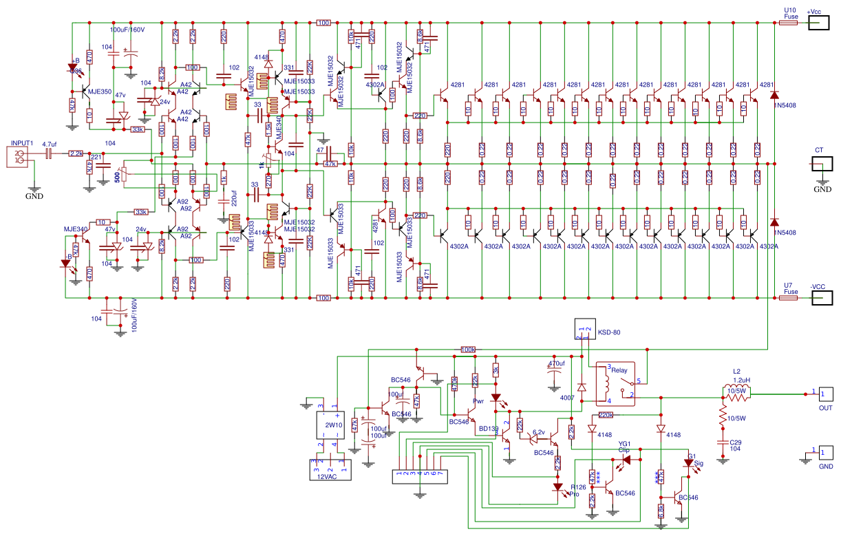 full 1000 watt amplifir Resources - EasyEDA