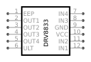DRV8833 12PIN Resources - EasyEDA