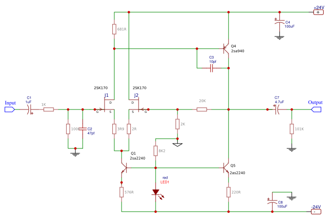 preamp Resources - EasyEDA