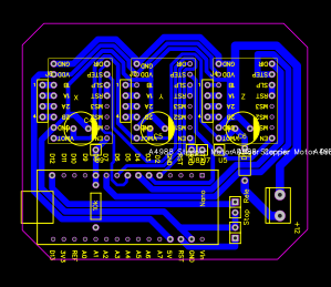 Cnc Nano Shield 0.0.2 PCB copy Resources - EasyEDA