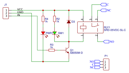 RELAY 5V Modul Resources - EasyEDA
