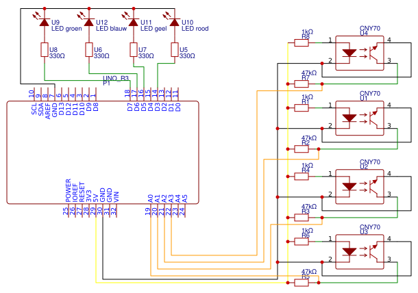 aansluit schema leaphy Resources - EasyEDA