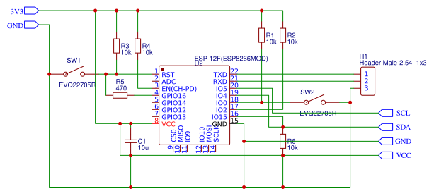 ESP8266 12F Resources - EasyEDA