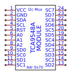 TCA9548A Module Resources - EasyEDA