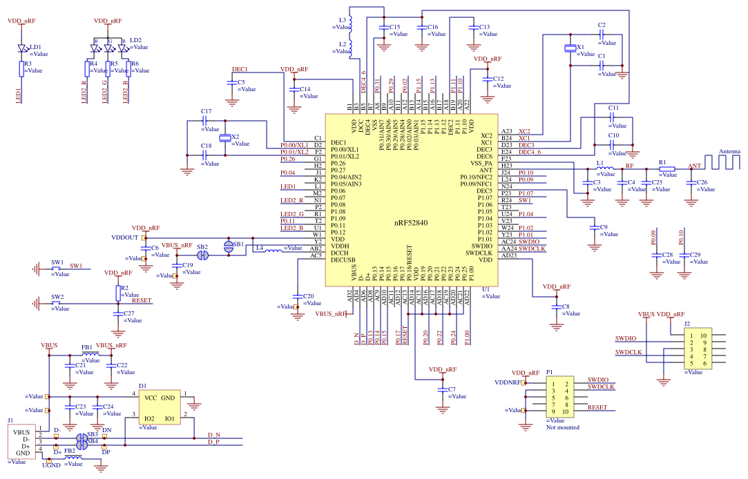 nrf52 Resources - EasyEDA