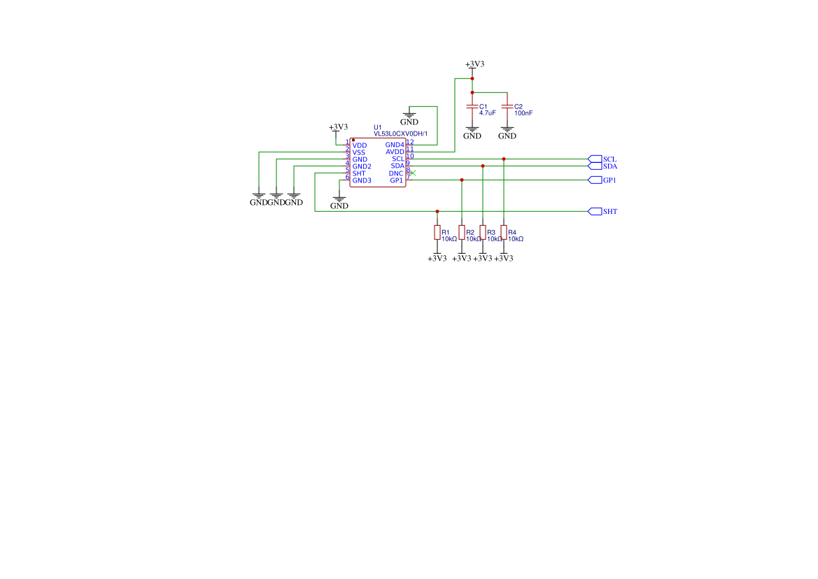 SCH_distance sensor - vl53l0x Resources - EasyEDA