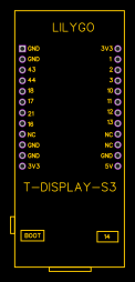 TTGO T-DISPLAY-S3 AFS Resources - EasyEDA