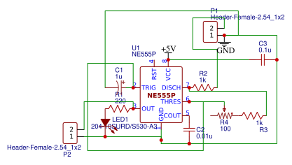 01 - 555-Astable Timer Resources - EasyEDA