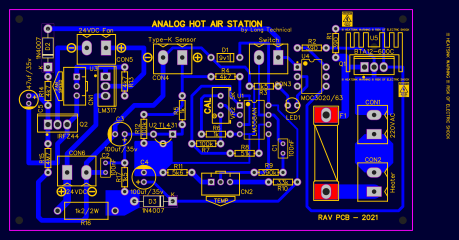 PCB_DIY Hot Air Station Analog Resources - EasyEDA