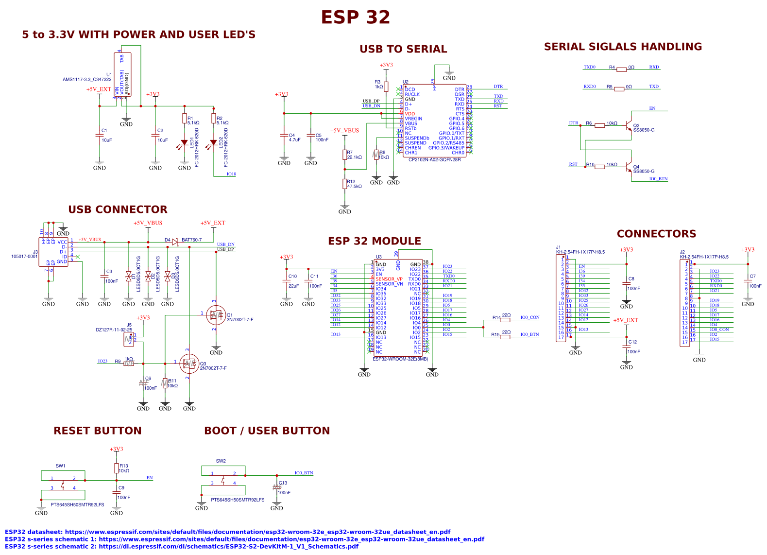esp32 Resources - EasyEDA