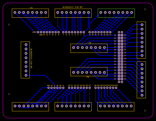 BORNERA ARDUINO MEGA3 Resources - EasyEDA