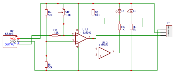 Sensor Hall Resources - EasyEDA