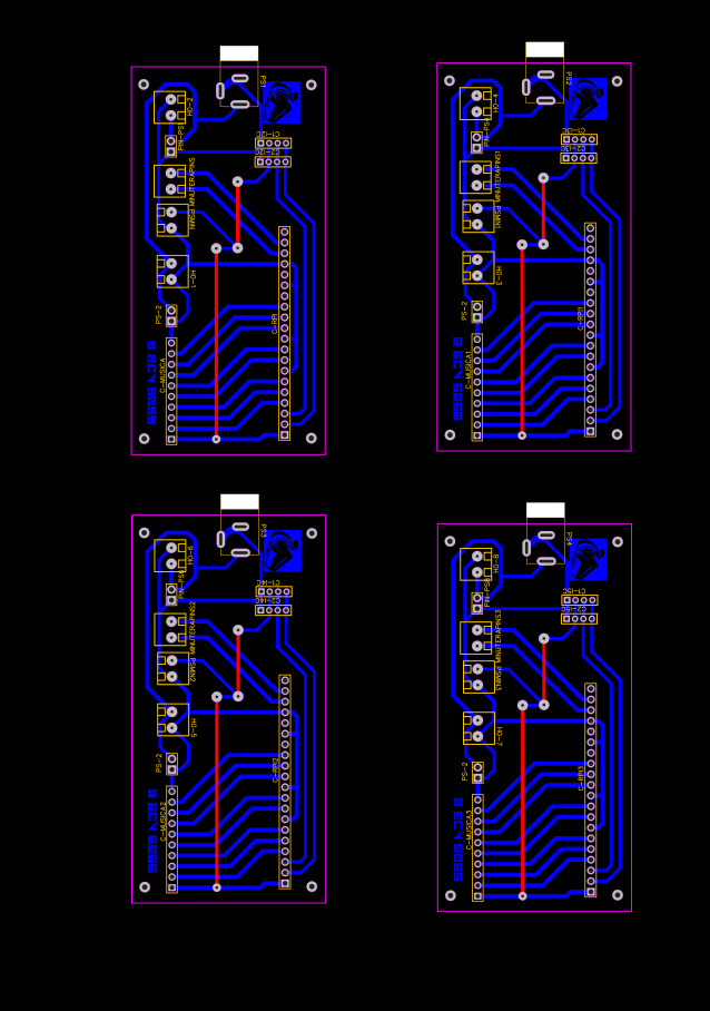 Placa principal RPi Resources - EasyEDA