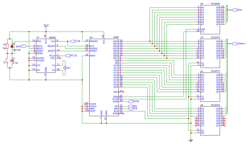 SCH_8088 microprocessor interfacing_2023-03-18 Resources - EasyEDA