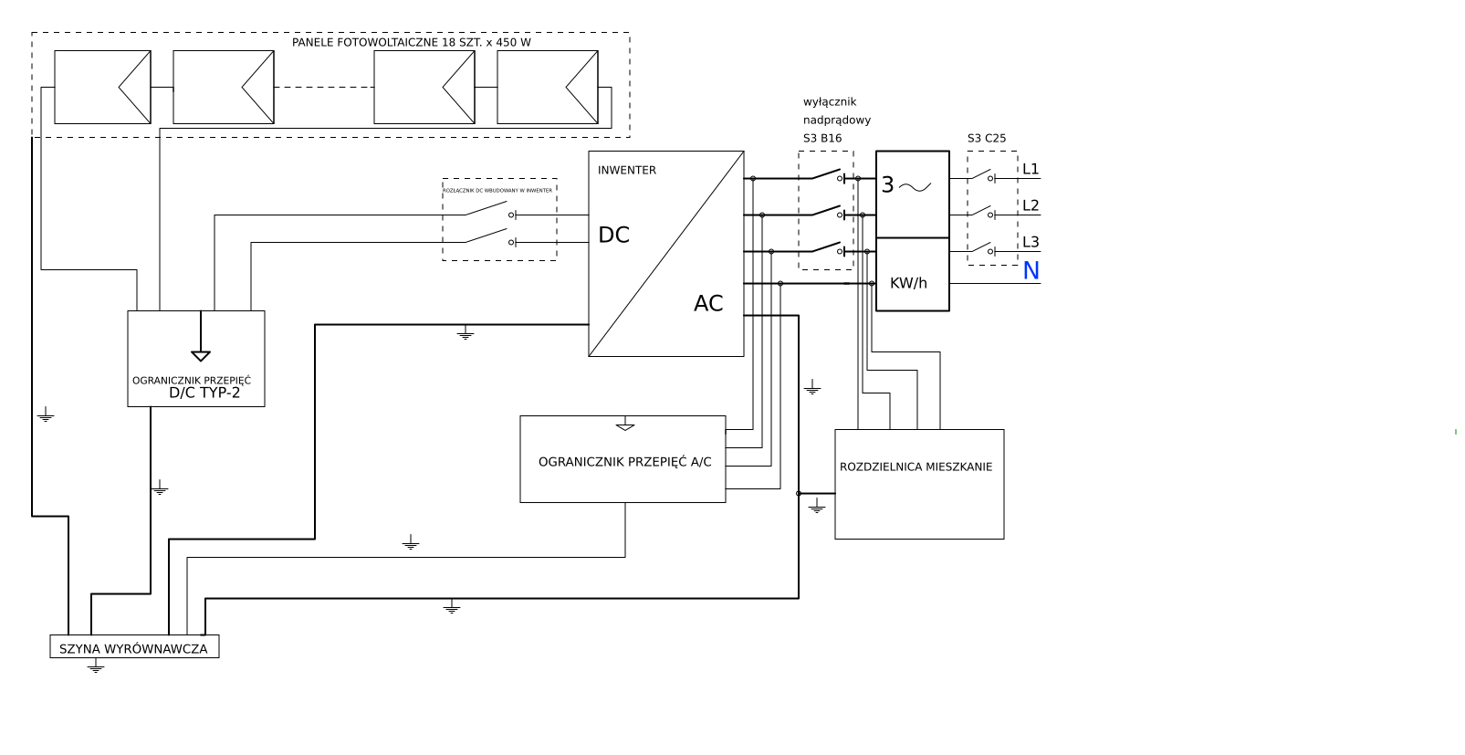 SCHEMAT INSTALACJI PV Resources - EasyEDA