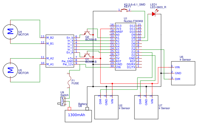 Schema infrarood 3v3 Resources - EasyEDA