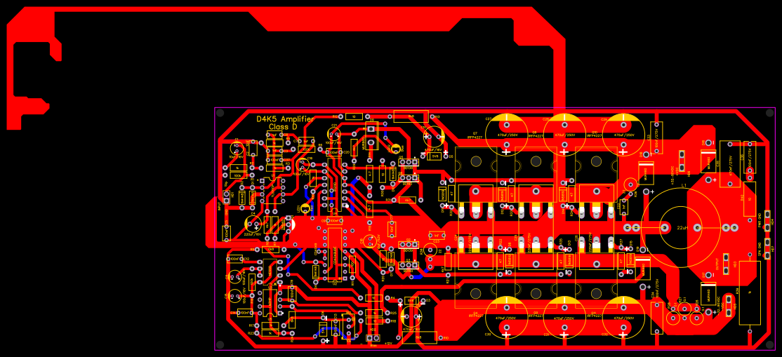 PCB_D4K5 Class D amplifier Resources - EasyEDA