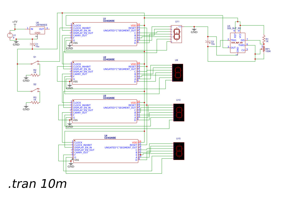 DIGITAL STOP WATCH 02 Resources - EasyEDA
