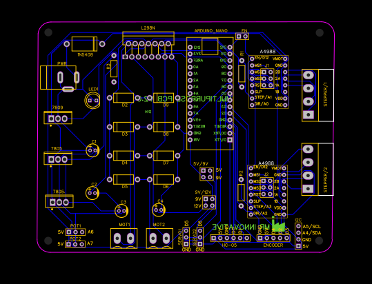 julio sarmiento proyecto placa PCB solo capa inferior Resources - EasyEDA