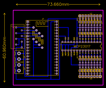 ESP32 + MCP23017 + OPTO COPY Resources - EasyEDA