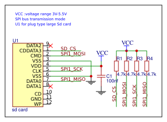 Micro Sd Port Resources - EasyEDA