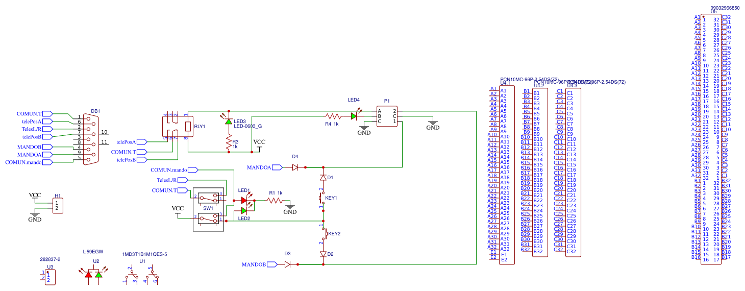 conectores Din Resources - EasyEDA