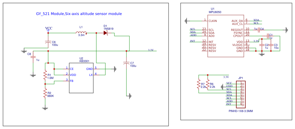 mpu6050 Resources - EasyEDA