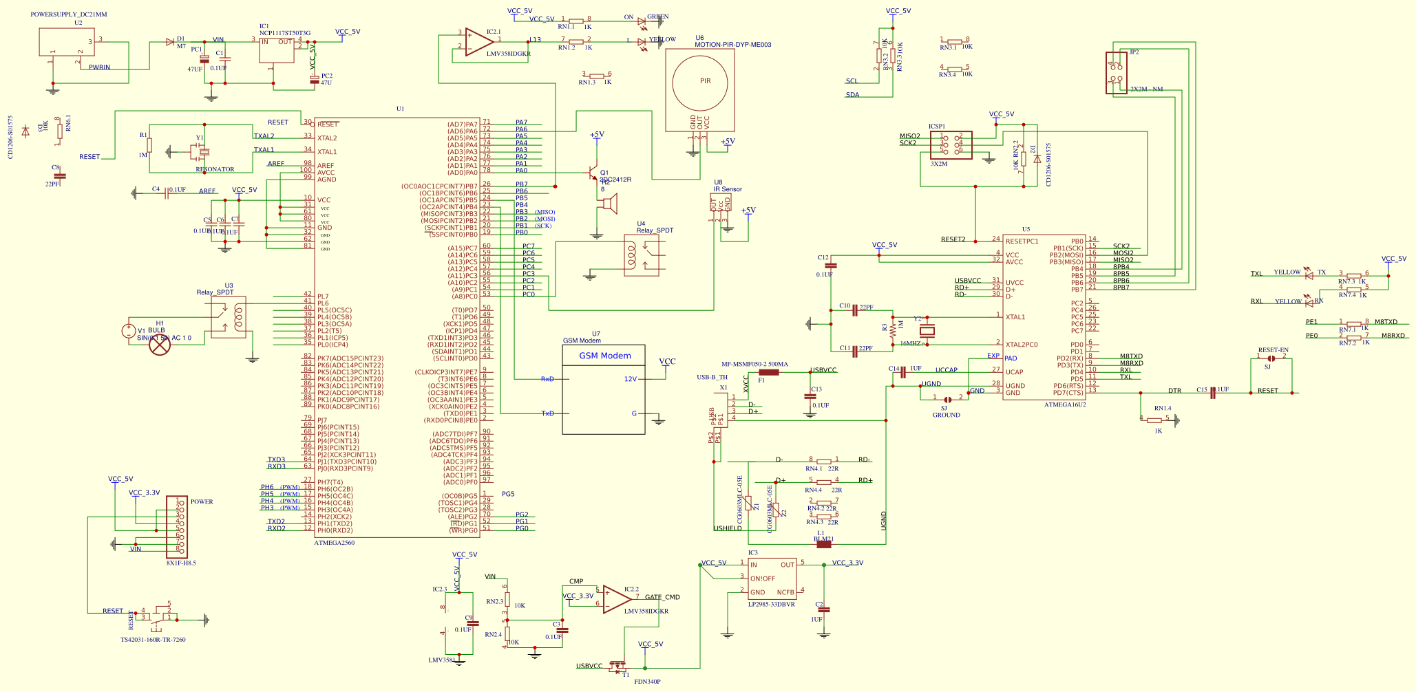 ARDUINO MEGA esquema Resources - EasyEDA