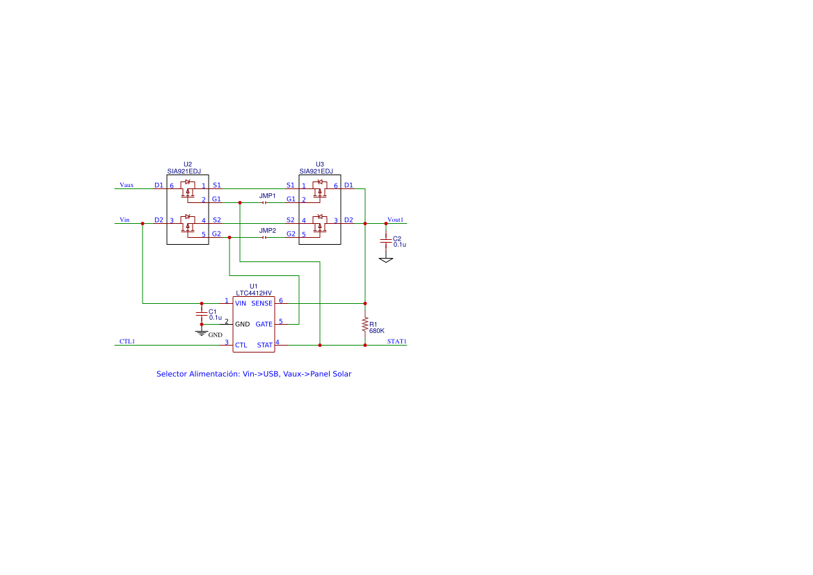 Modulo Selector de Entrada Resources - EasyEDA
