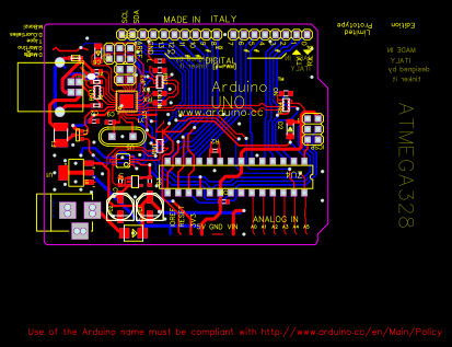 Arduino UNO R3 pcb Resources - EasyEDA