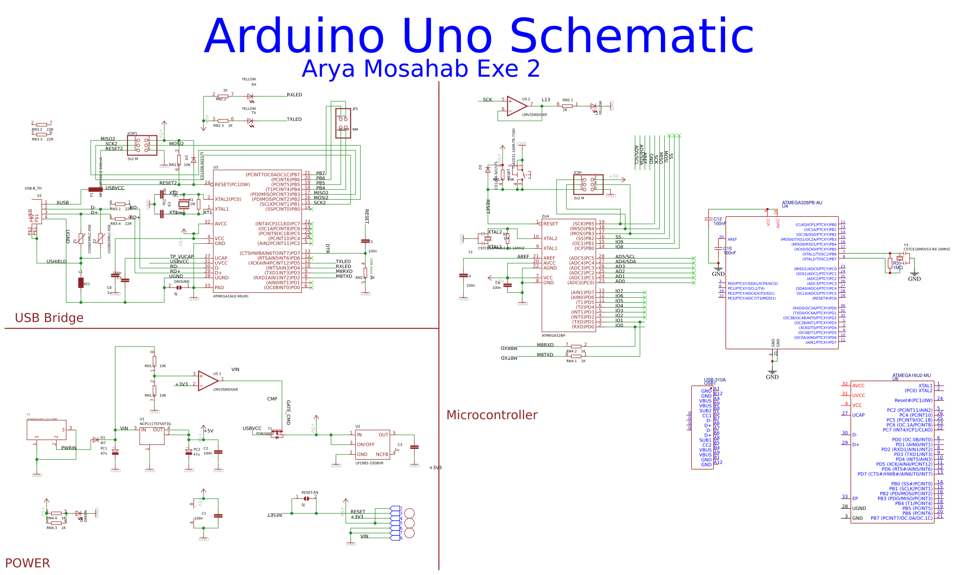 Schema Arduino Resources Easyeda