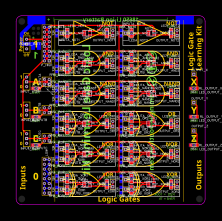 Logic Gate Learning Kit Resources - EasyEDA